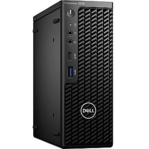 Dell Precision 3000 3240 Workstation - Intel Core i5 Hexa-core (6 Core) i5-10500 10th Gen 3.10 GHz - 8 GB DDR4 SDRAM RAM - 256 GB SSD - Ultra Small