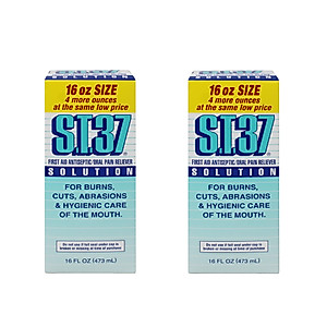 ST 37 First Aid Antiseptic Solution, 16 Oz. (Pack of 2)