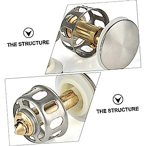 4 Pcs Sink Plug Bath Tub Plug Sink Bounce Filter Wash Basin Hair Catcher Sink Hair Stoppers Wash Basin Stopper Sink Drain Plug Wash Basin Plug Sink Stopper Wash Basin Bounce Plug