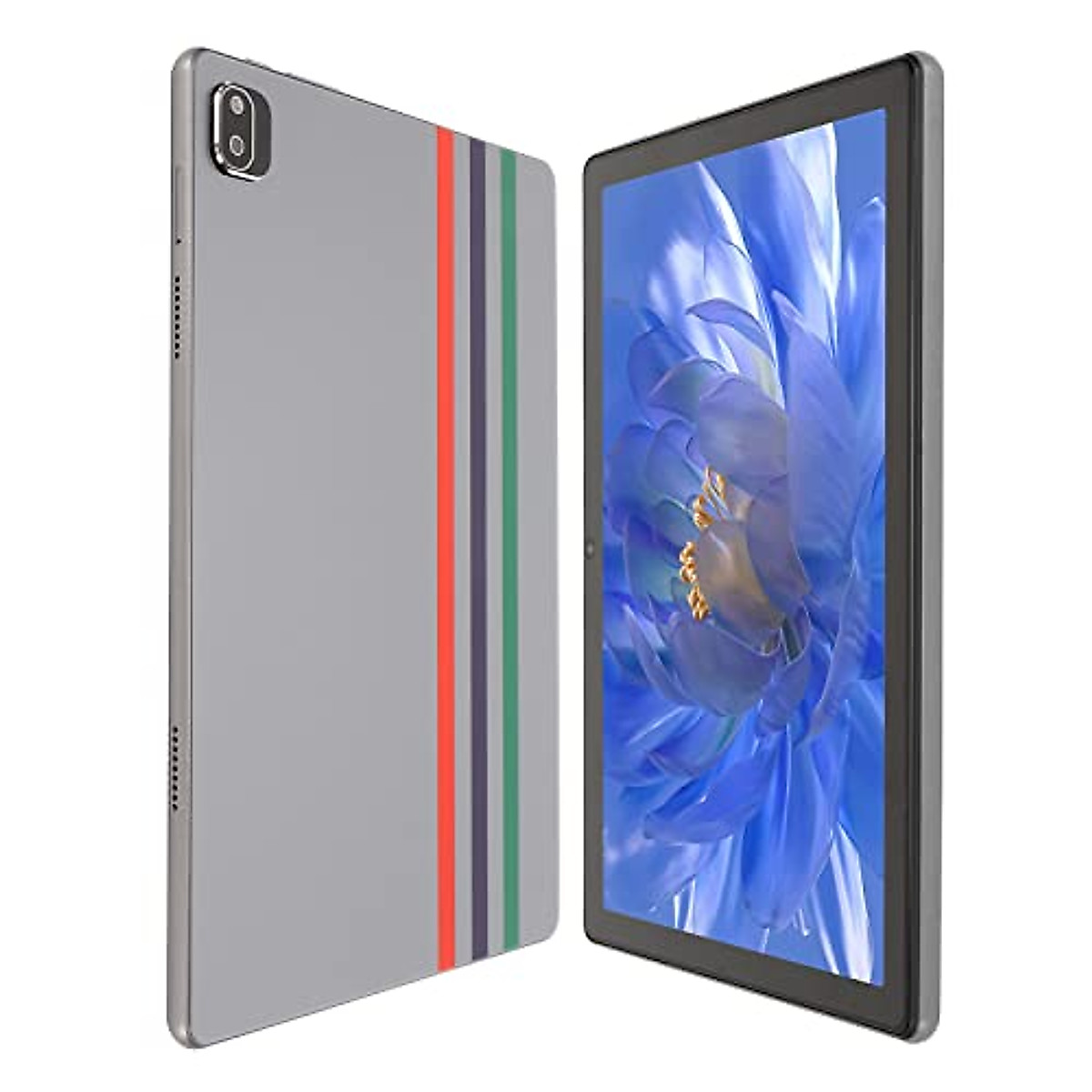 Tablet, Tablet PC 6G RAM 128G ROM 10.1 Inch 1960x1080 IPS 100240V for Travel for Home (Grey)