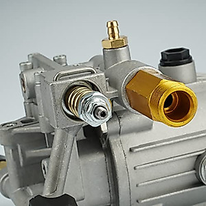 Youxmoto 3/4" Shaft Horizontal Pressure Washer Pump, Max 3000 PSI @ 2.5GPM, Fit for Karcher K2400HH/ Honda GC190/ Homelite 309515003 308418007 308653057/ PowerStroke ps80903a/ Simpson MSH3125