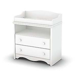 South Shore Heavenly Collection Changing Table, Pure White