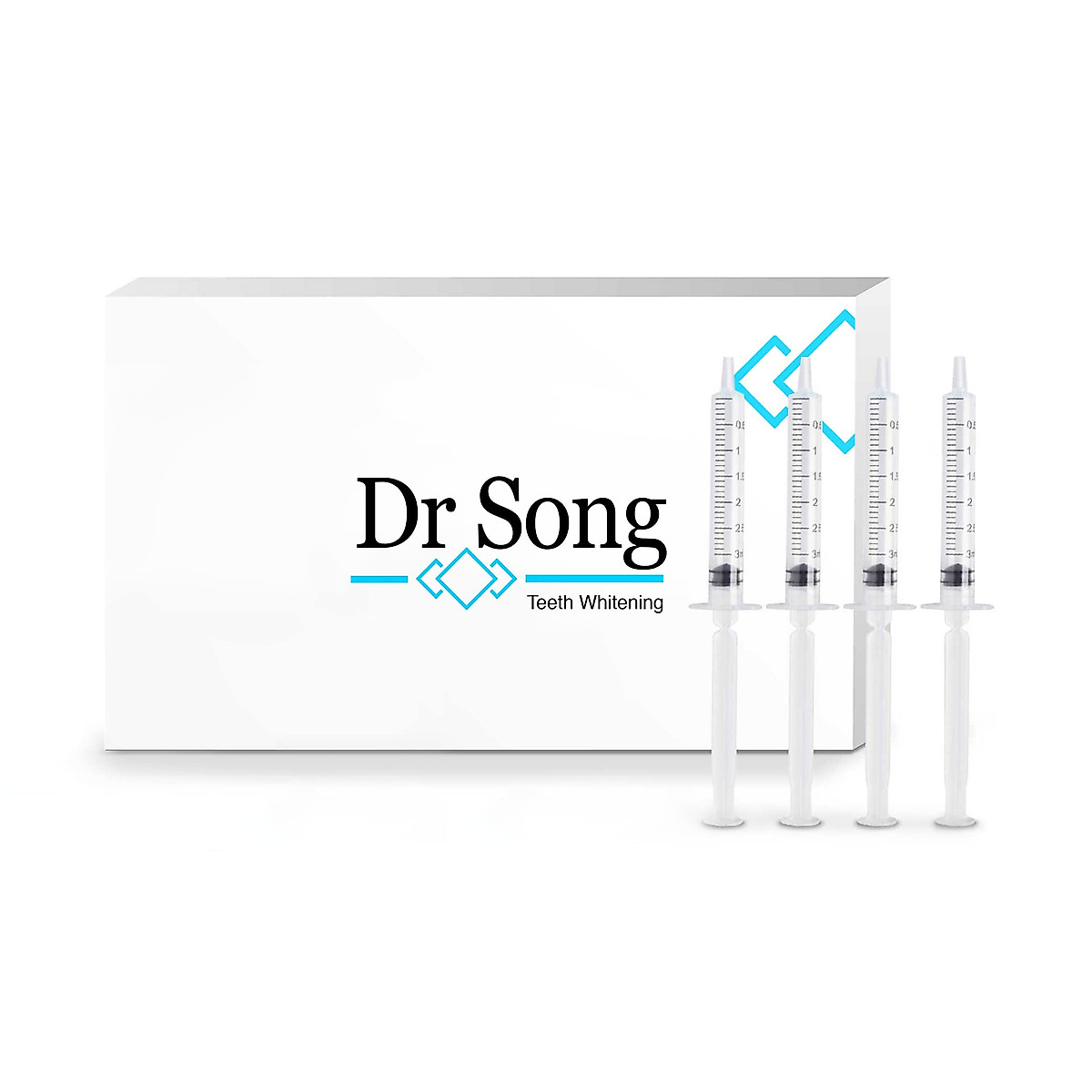 Dr Song Teeth Whitening Gel Refill 4X Syringes 35% Carbamide Peroxide