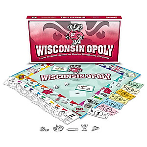 Late for the Sky University of Wisconsin - Wisconsinopoly,Red, White