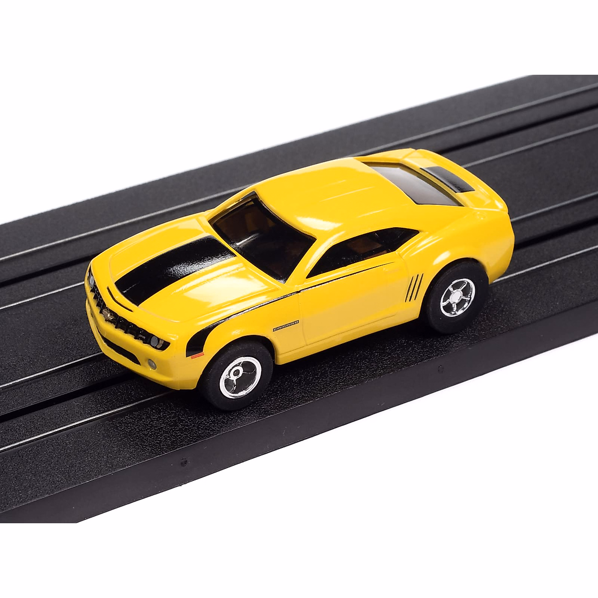 Auto World Xtraction 2010 Chevrolet Camaro (Yellow) HO Scale Slot Car