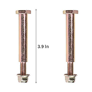 CY CHAOYA 4 Deck Mower Deck Wheels Kit for Oregon 72-094 John Deere AM116299,M11189 AYP107610,133957,532133957,539107610 Stens210-203 MTD734-03058 Husqvarna532133957 539107610