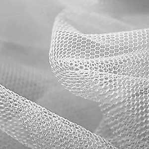 RUIXIA Twin Baby Stroller Full Cover Mosquito Netting Breathable Mesh Drawstring Mosquito Net for Infants Bassinet Cribs White for Twin Baby Stroller BABCOV Baby troller netting