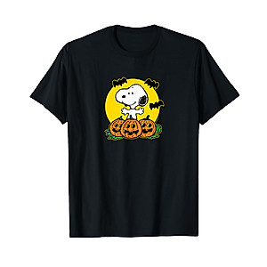 Peanuts - Snoopy Pumpkin Patch Halloween T-Shirt