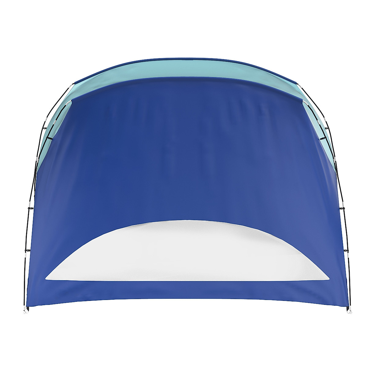 Beach Tent - Sun Shelter for Shade with UV Protection and Water-Resistant Coating for Sports Events and More with Carry Bag by Wakeman Outdoors (Blue)