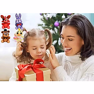 Mokorety FNAF Plushies Set,FNAF Plushies,FNAF Plush,FNAF Security Breach Plushies Set for Game Fans (Classic)