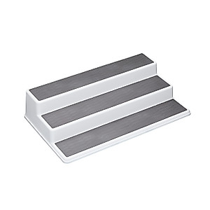 Copco Cupboard Organiser, 38 x 22.5 x 8.5 cm, White/Grey