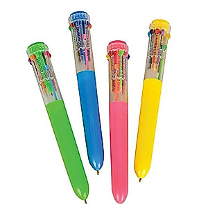 Rhode Island Novelty 6.25 Inch Color Shuttle Pen, One Pen