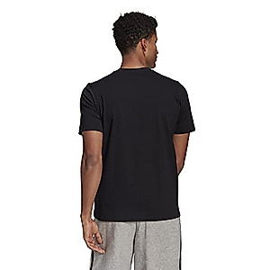 adidas mens EXT Motion Fleece Tee Black Small