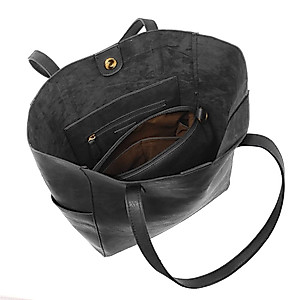 Joy Susan Womens 3-in-1 North/South Bella Tote Bag