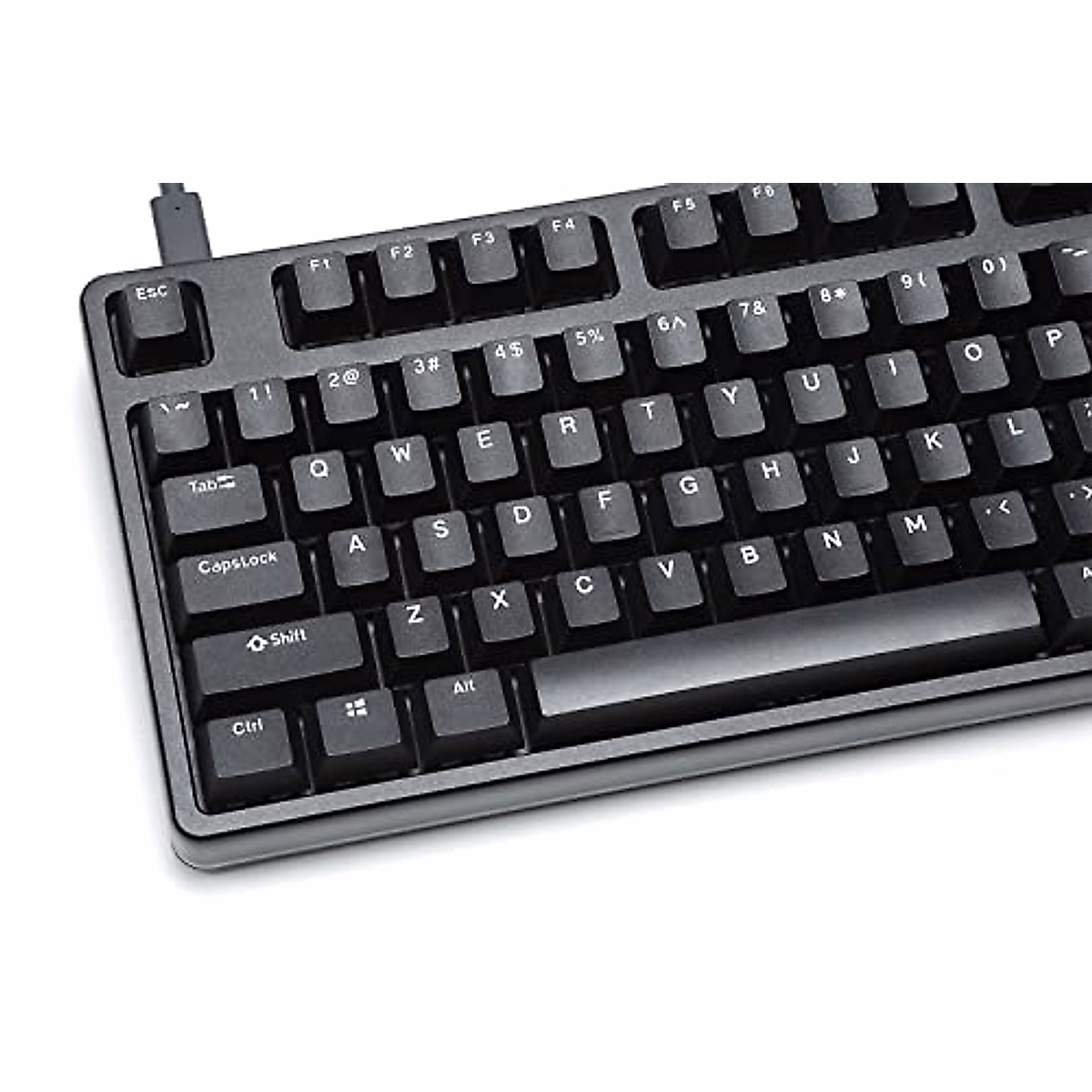 DROP Signature Series Mechanical Keyboard - Tenkeyless TKL (87 Key), Doubleshot Cherry Keycaps, Tactile Holy Panda Switches, Hot-Swap, Backlit RGB LED, USB-C, Aluminum Frame (Classic Midnight)