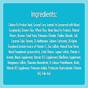 TEMPTATIONS Classic Crunchy and Soft Cat Treats Tempting Tuna Flavor, 16 oz. Tub