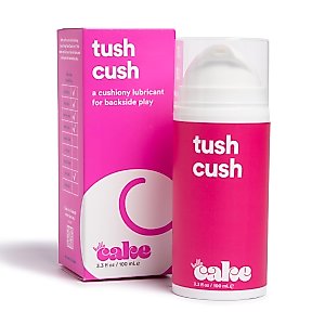 Hello Cake Tush Cush, Silicone and Water-Based Personal Lubricant, Formulated for Anal Use, Hybrid Lube for Men, Women, and Couples, 3.3 fl oz