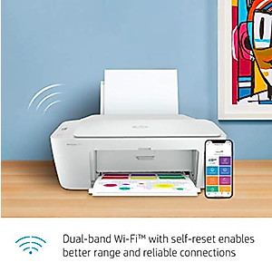 HP DeskJet 2752 Wireless All-in-One Color Inkjet Printer (Renewed)