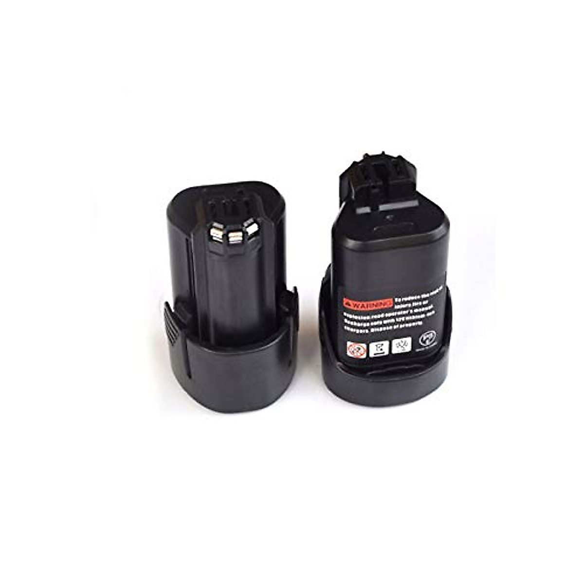 FCQLR Compatible for 10.8V Li-ion Rechargeable Battery 3.0Ah Replace for 12V Bosch Cordless Electric Drill Screwdriver GOS 10.8 V-LI