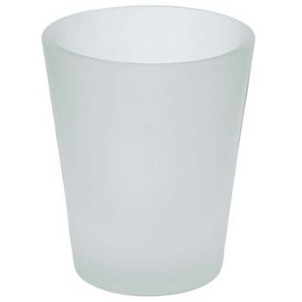 12 Pieces Blank Sublimation Shot Glasses 1.5 ounces Frosted Heat Thermal Transfer Coating Dye