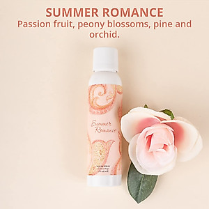 WILLOWBROOK | Fresh Scents Scented Non-Aerosol Room Spray | Summer Romance | Air Freshener for Odor Elimination | Single, 6 oz | Long Lasting Home Fragrance