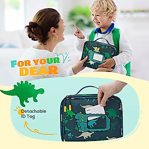 TOURIT Lunch Bag for kids Bundle with 2 Ice Packs