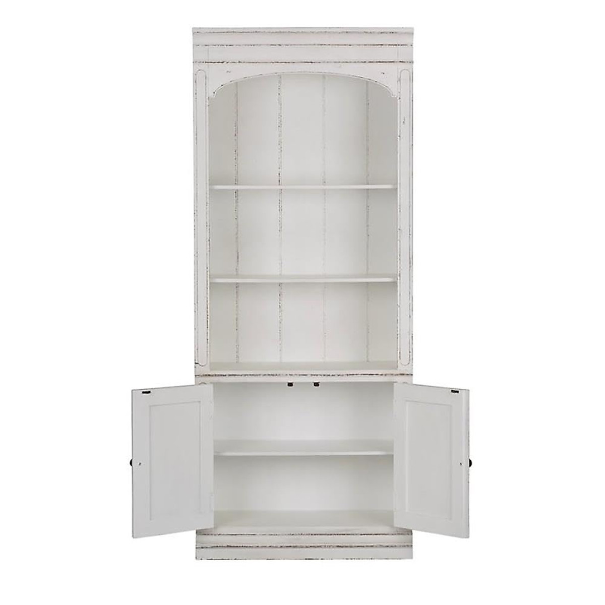 Liberty Furniture INDUSTRIES Magnolia Manor Bunching Bookcase, W32 x D15 x H78, White