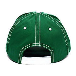 Shamrock Clover Ireland Irish Leaf St Patricks Day Embroidered Hat Cap Green