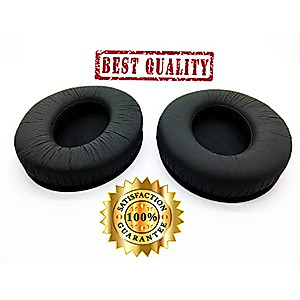 Replacement Ear Cushion Earpad Works with Sennheiser HD418, HD419, HD428, HD429, HD439, HD438, HD448, HD449 Headphone Ear Pad | Ear Cover | Ear Cushion | Ear Cups | Earpads Repair Parts (1 Pack)