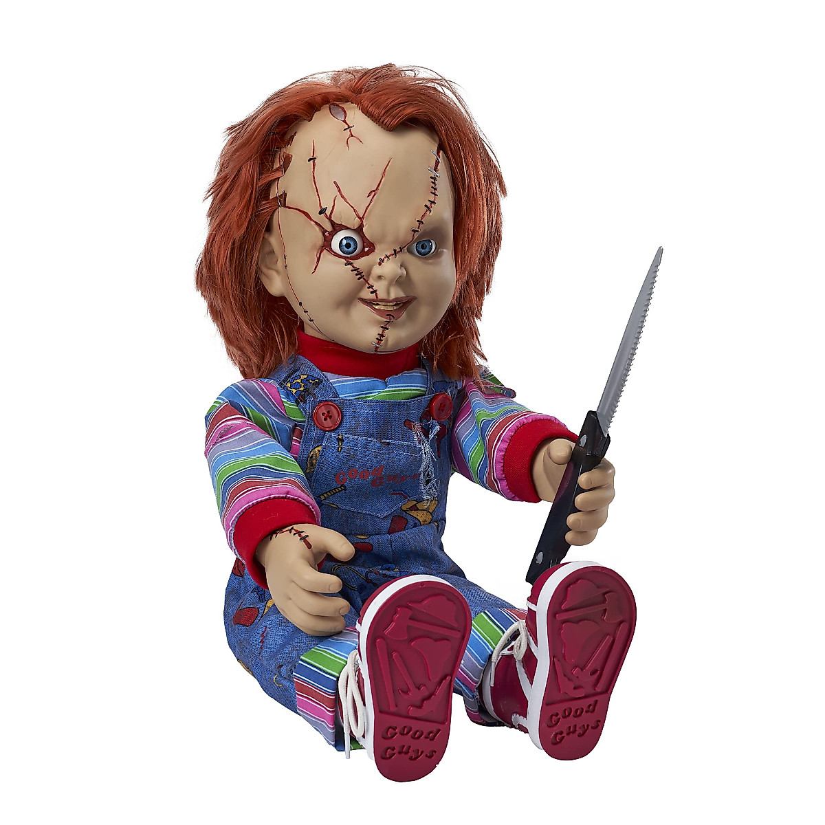 Spirit Halloween 2 Ft Talking Chucky Doll | Officially Licensed