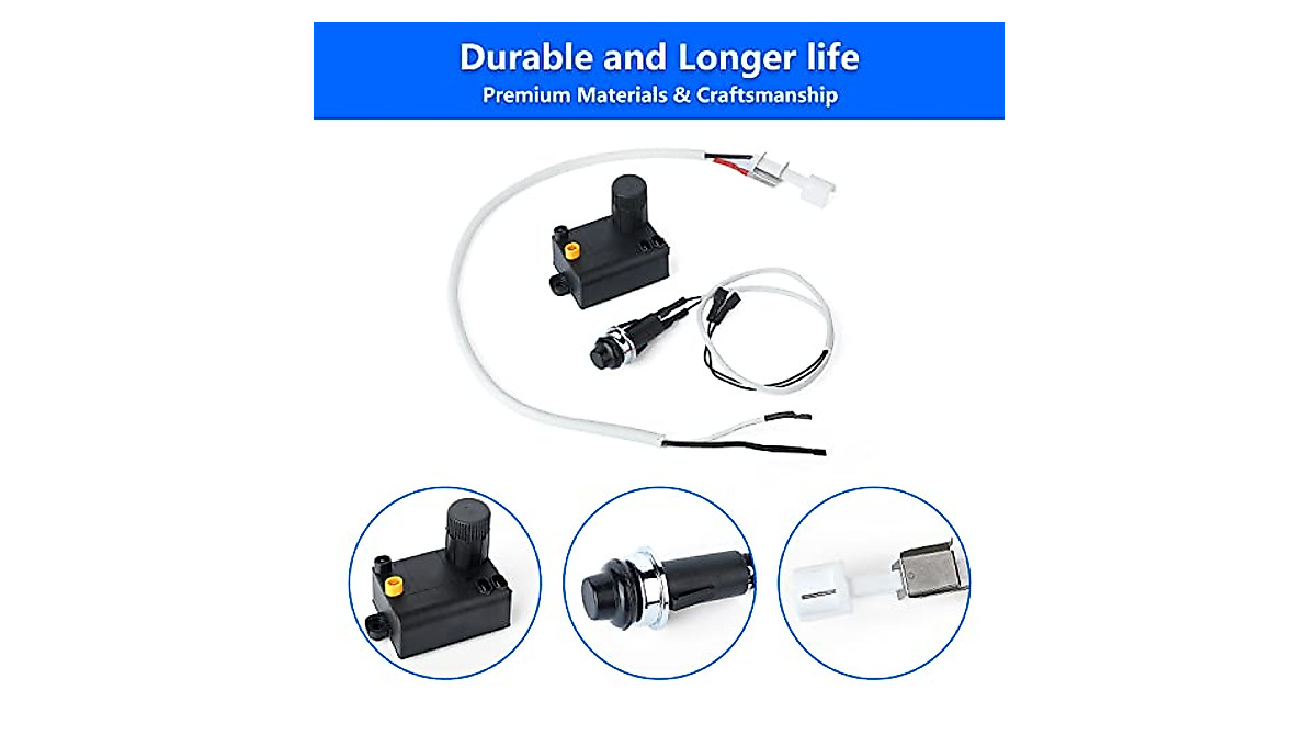 Apromise 7642 Grill Igniter Replacement for Weber Grills