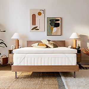 TEMPUR-Adapt (Supreme) 3" Memory Foam Mattress Topper, Queen,White & Breeze,Cooling,Neck,Pillow,Medium,Firm