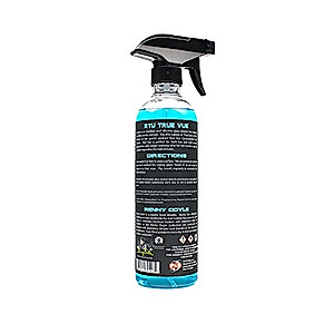 P&S Professional Detail Products - True Vue RTU Glass Cleaner - Water-Based Formula, Quickly Remove Road Film, Smoke, and Dirt from Windshields and Other Automotive Glass Surfaces (1 Pint)