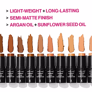 wet n wild Photo Focus Matte Foundation Stick Makeup, Soft Ivory | Vegan & Cruelty-Free