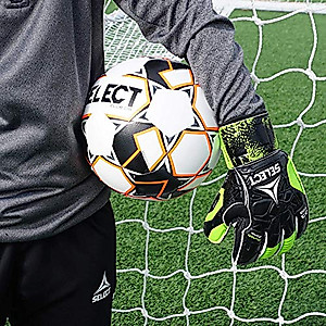 SELECT 03 Youth Protec HG V20 Goalkeeper Glove with Finger Protection, Size 5