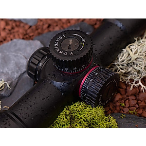 Monstrum G2 1-4x24 First Focal Plane FFP Rifle Scope | ZR305 H-Series Offset Scope Mount | Flat Dark Earth | Bundle