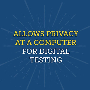 Really Good Stuff Privacy Shield Dividers - Set of 12, Green - Create a Distraction-Free Learning Environment - Testing & Desk Divider Boards for Student Desks, Classroom Essentials & Must Haves