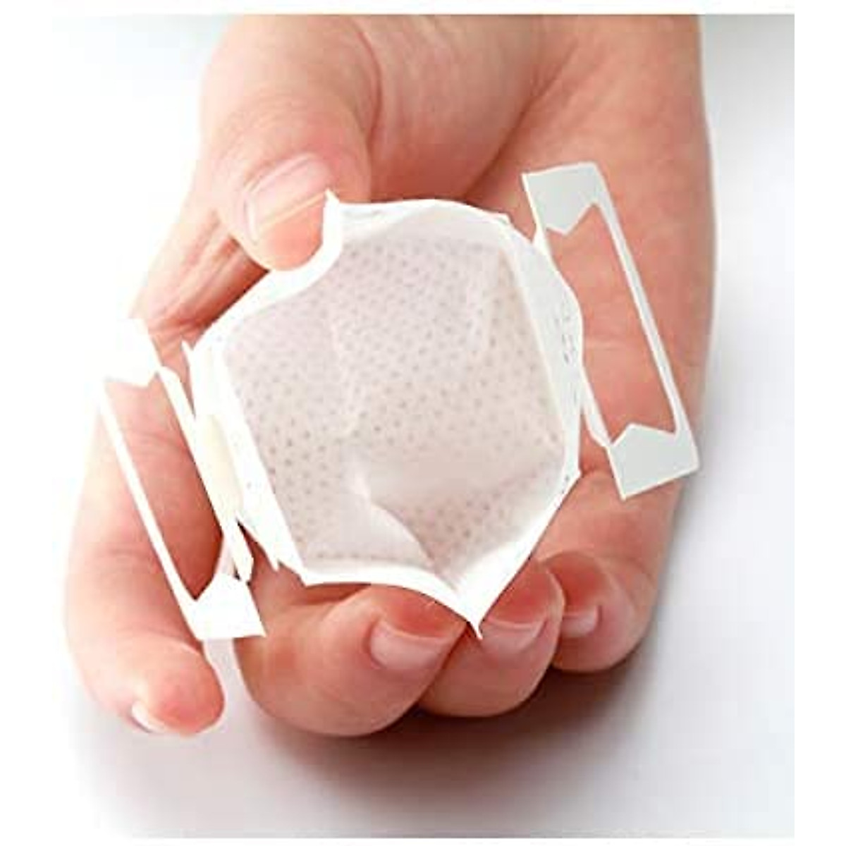 50Pcs Portable Coffee Filter Paper Bag Hanging Ear Drip Coffee Bag Single Serve Disposable Drip Coffee Filter Bag Perfect for Travel, Camping, Home, Office