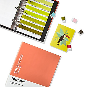 Pantone Solid Chips Coated & Uncoated | Shareable & Versatile Spot Color Chips for Graphics and Prints | GP1606B