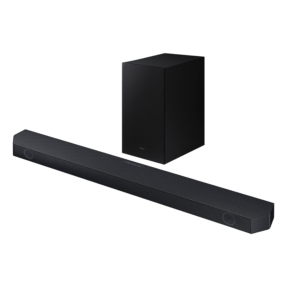 SAMSUNG HW-Q60C 3.1ch Soundbar w/Dolby Audio, Q-Symphony, Adaptive Sound Lite, HDMI eARC, Game Mode, Bluetooth, Tap Sound, Wireless Surround Sound Compatible, Black