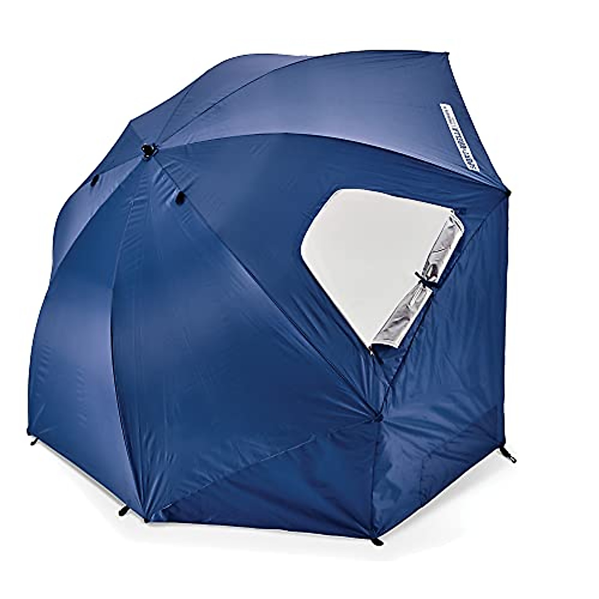 Sport-Brella Premiere UPF 50+ Umbrella Shelter for Sun and Rain Protection (8-Foot, Blue)