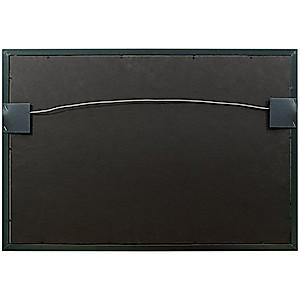 Craig Frames Wayfarer Cork Board, Illustrated United States Push Pin Travel Map, Gallery Black Frame and Pins, 16 x 20 Inch