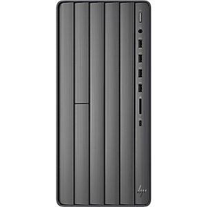 HP Envy TE01-1150xt Home & Business Desktop (Intel i7-10700 8-Core, 32GB RAM, 1TB PCIe SSD + 1TB HDD, Intel HD 630, WiFi, Bluetooth, 4xUSB 3.1, 1xHDMI, SD Card, Windows 11 Home)