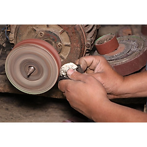 Lamatar1 Buddhist Tingsha Symbols- 2 Inch Mini Size With Blue Cotton Zip-Up Case Bag -Hand Made From Nepal- For Sound Therapy, Cleansing, Reiki & Meditations