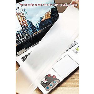 Puccy 2 Pack Film Protector, Compatible with ACER ConceptD 7 Ezel CC715-71 15.6" Silicone Keyboard Film Guard Cover （ Not Tempered Glass Screen Protectors ） New Version
