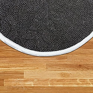 Fun Cartoon Leisurely Astronaut Graphic Print Bathroom Rug Super Absorbent Microfiber Carpet Creative Art Plush Rugs Non-Slip Rubber Mat