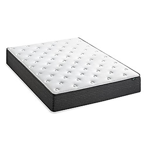 ZINUS 10 Inch Comfort Essential Pocket Spring Hybrid Mattress, Queen, Pressure Relieving Support, CertiPUR-US Certified, Mattress in A Box