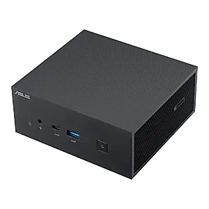 ASUS PN63-S1 Mini PC System with Intel Core i5-11300H, 8GB DDR4, M.2 PCIE 256GB SSD, WiFi 6, Bluetooth, USB-C, Windows 11 Pro