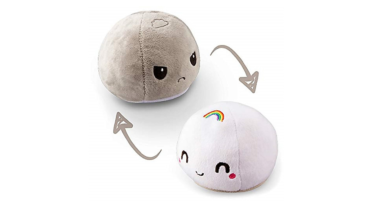 TeeTurtle Reversible Plushie - Show Your Mood in Style