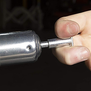 Workforce Mini Grease Gun, for 3 oz. Cartridges, 12 In. Flexible Extension, 4 In. Rigid Extension - L1305